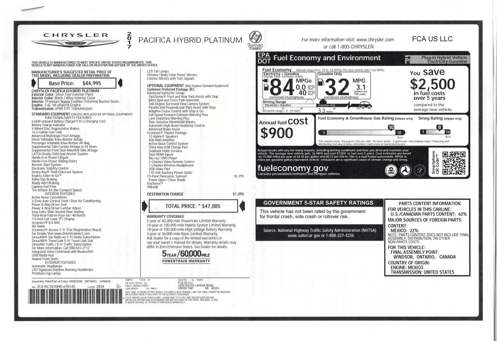 Pacific sticker - Matt Stone Cars